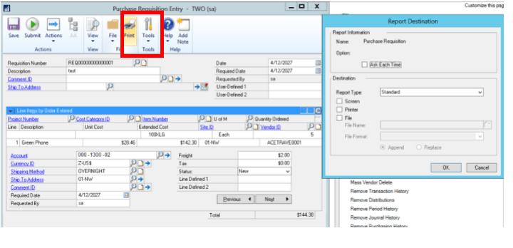 Distribution Enhancements: New in Dynamics GP (Great Plains) 2018