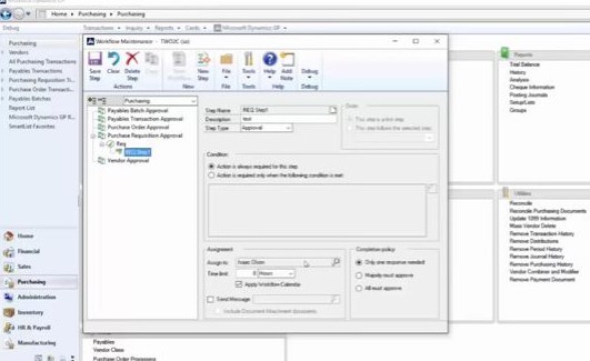 Setup Requisition & Purchase Workflows for Dynamics GP (Great Plains) Setup Requisition & Purchase Workflows for Dynamics GP (Great Plains)