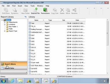 Closer Look at Management Reporter's Library in Dynamics SL (Solomon)