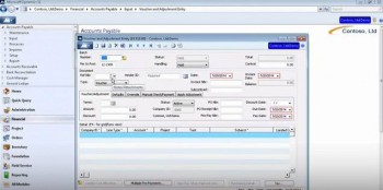 Using Microsoft Dynamics SL (Solomon) Accounts Payable (AP) Module